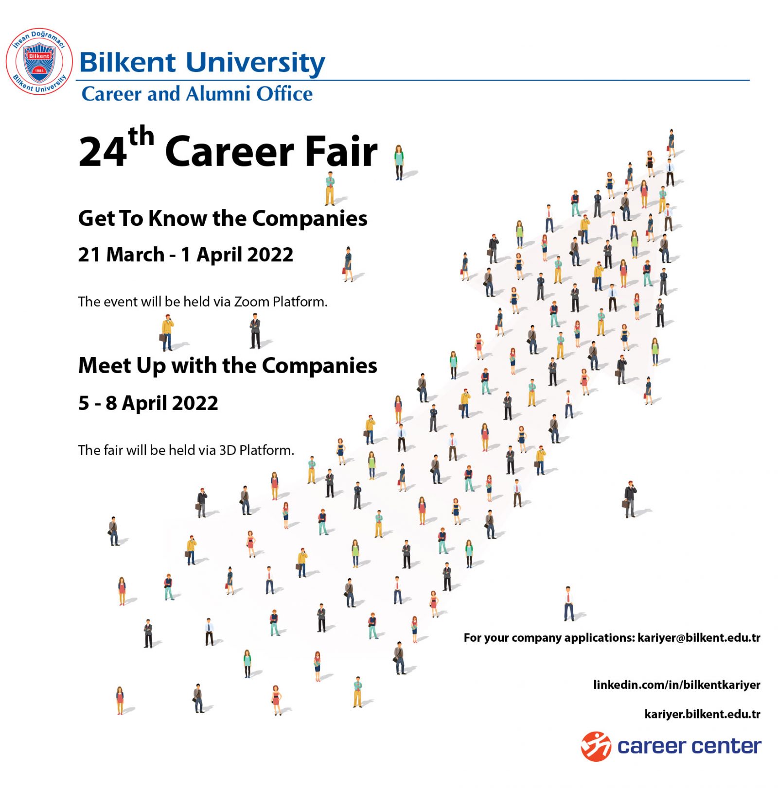EN / Bilkent University – 24th Career Fair Begins