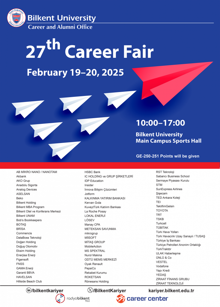 EN / Bilkent University – 27th Career Fair Begins